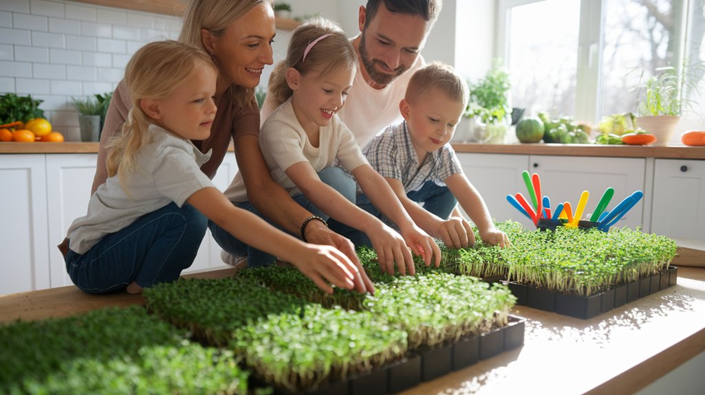 Family Fun: Get Your Kids Involved in Growing Microgreens | Microgreens ...
