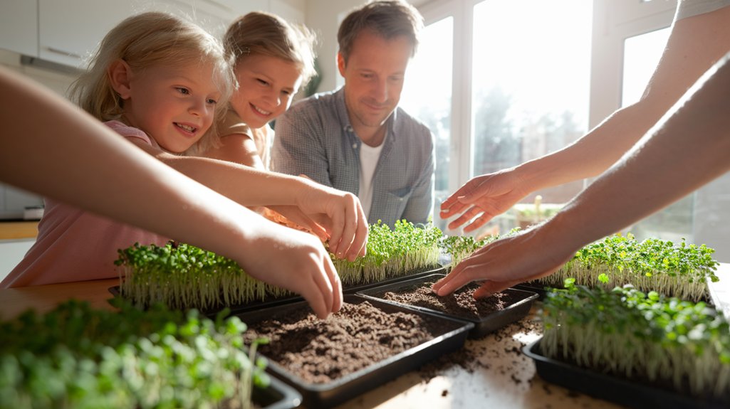 Family Fun: Get Your Kids Involved in Growing Microgreens | Microgreens ...